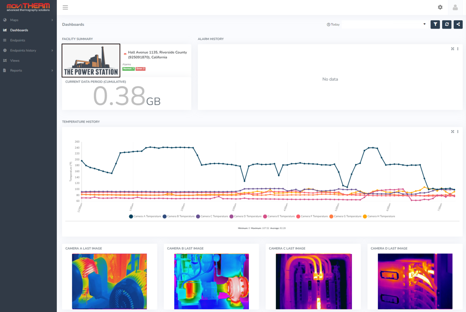 Machine Condition Monitoring for Rotating Machinery - moviTHERM