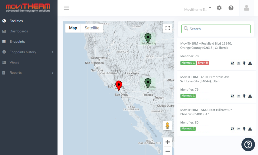 Machine Condition Monitoring for Rotating Machinery - moviTHERM