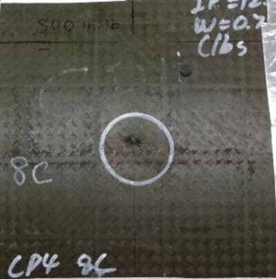 Honeycomb Core Material Inspection of Water Ingress - moviTHERM