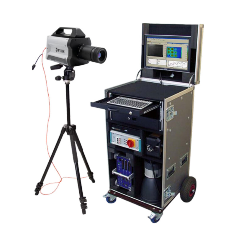 FLIR X8580 MWIR + Complete Active Thermography System - moviTHERM